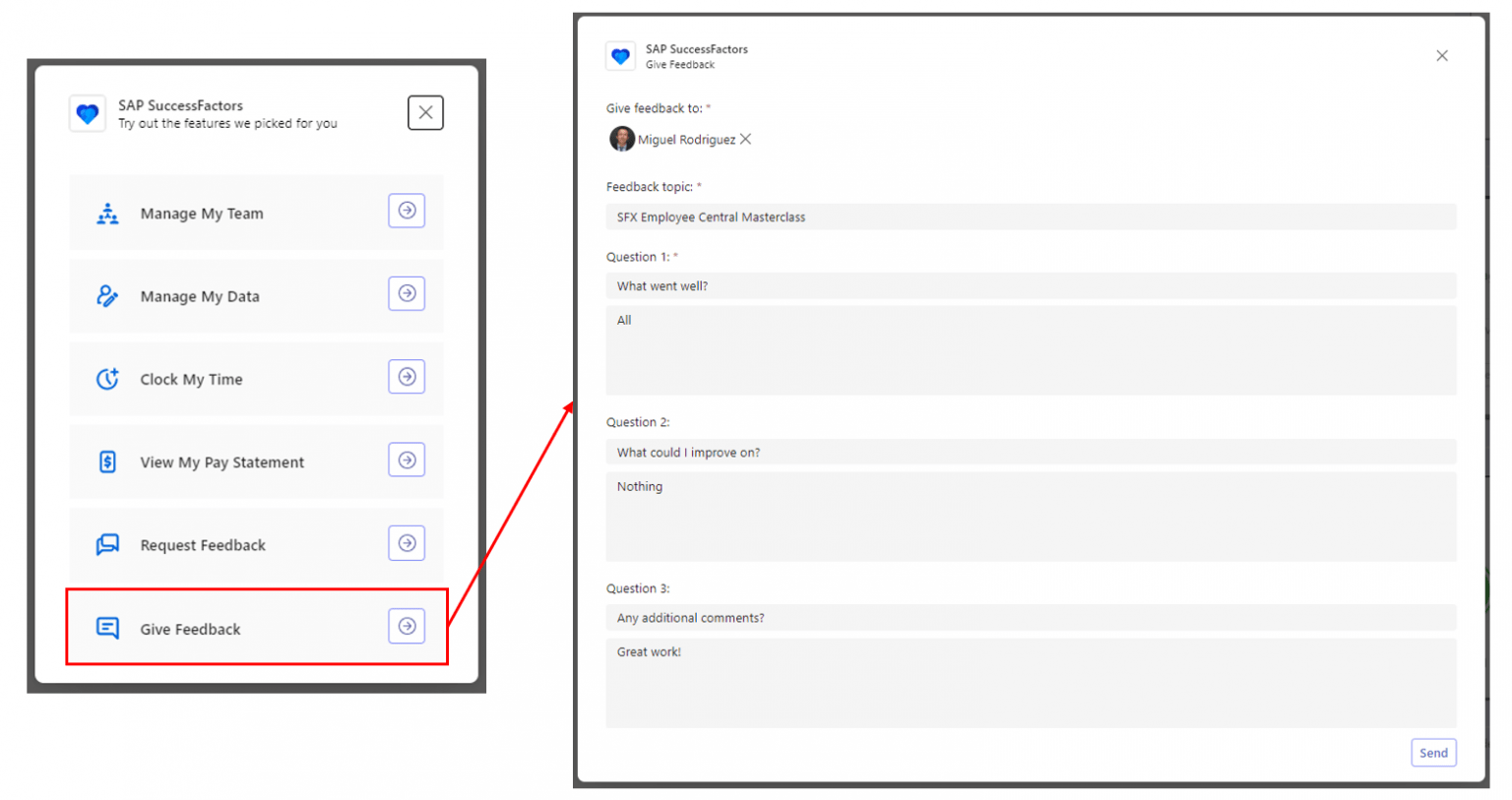 SAP SuccessFactors with Microsoft Teams integration – Diokles